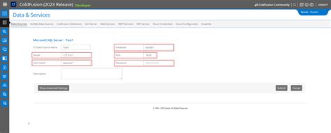 How To Add A Coldfusion Datasource In The Coldfusion Administrator Coldfusion Xbyte Cloud