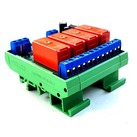 MODBUS RTU Mini OUT Relay Outputs SPDT A On BUS RS DIN Module