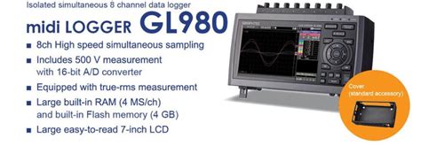 Graphtec GL980 Midi Data Logger Graphtec GB