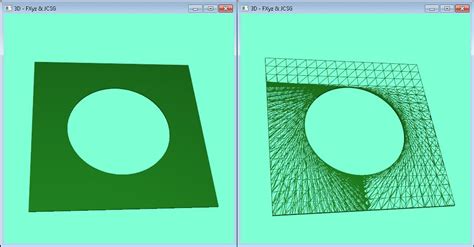 Scalafx How To Make A Hole In A Mesh Using Javafx Jcsg And Fxyz