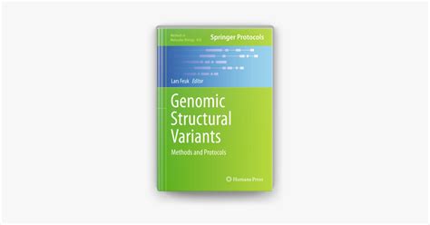 ‎genomic Structural Variants De Lars Feuk En Apple Books