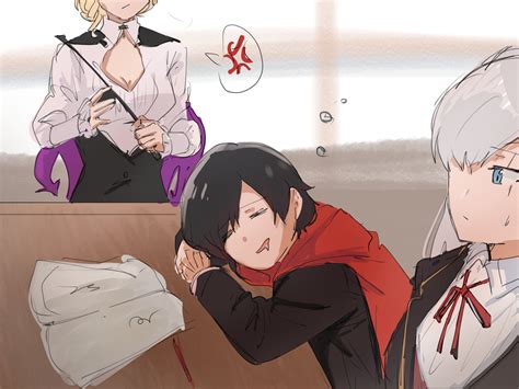 Ruby Sleeping In Class [ Ntani 2] Rwby
