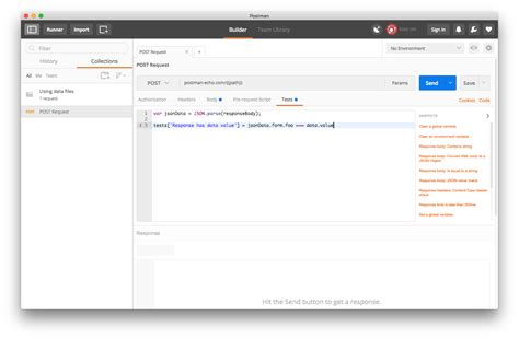 Working With Data Files · Postman 中文文档
