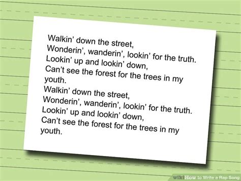 How To Write A Rap Song Steps With Pictures WikiHow