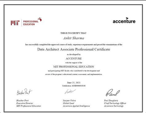 Daa Accenture Mda Dataarchitecture Dataanalytics Datascience Mitprofessionaleducation