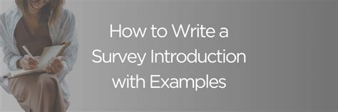 How To Write A Survey Introduction With Examples Conduct Market Research How To Write A Survey Introduction With Examples Conduct Market Research