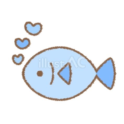 かわいい魚イラスト No 23838309｜無料イラスト・フリー素材なら「イラストac」