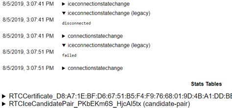 Peerconnection Failed Event Not Triggered · Issue 1214 · Webrtcsamples · Github