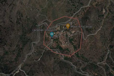 Πως θα έρθετε στο χωριό Κοινοτικό Συμβούλιο Λαζανιά Lazanias Community