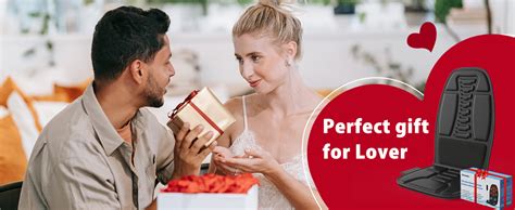 Massage Seat Cushion With Heat Cooling Back Massager For