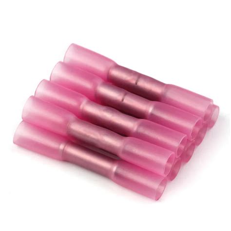 10 20 25 50 шт термоусадочные клеммы изолированные электрические соединители проводов Awg 22 10