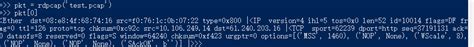 Python Scapy 使用scapy解析pcap格式数据scapy读取pcap Csdn博客