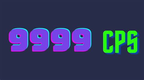 The Highest Cps In The World Youtube