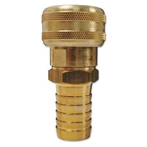 Air Chief Industrial Semi Auto Coupler Standard Hose Barb 38 In Id 1