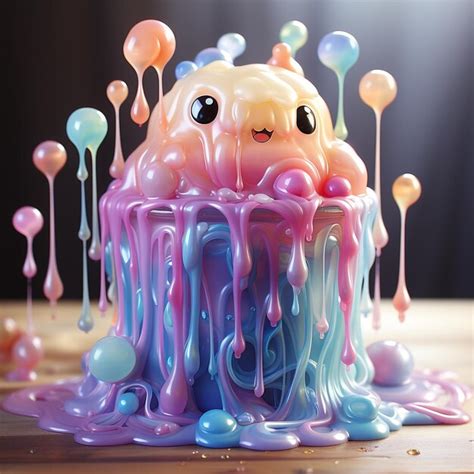 89 000 Slime With Confetti Pictures