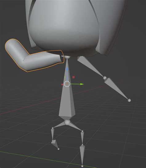 I Am Trying To Apply A Boolean Modifier To Cut Out The Heads Curvature In The Body But Its Not