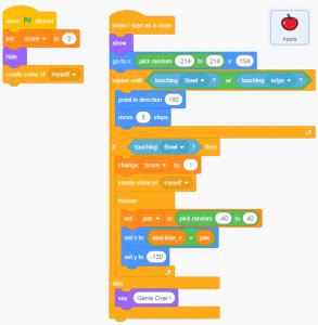 Catch Apples With Scratch