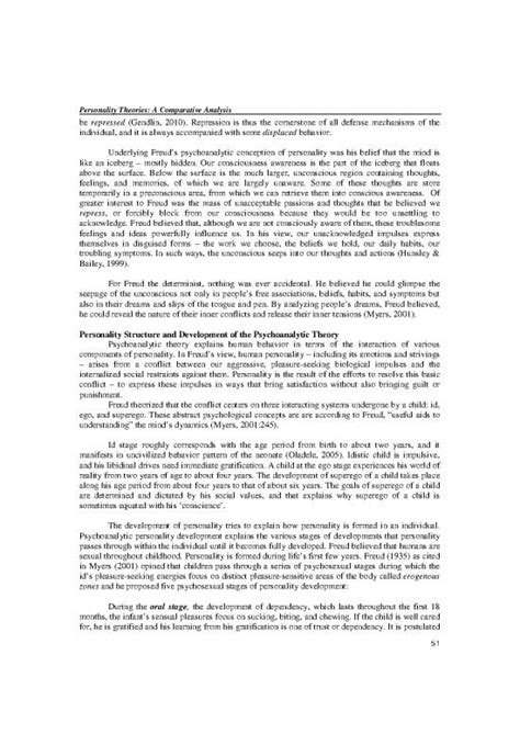 Personality Pdf 96261 Personality Theories A Comparative Analysis