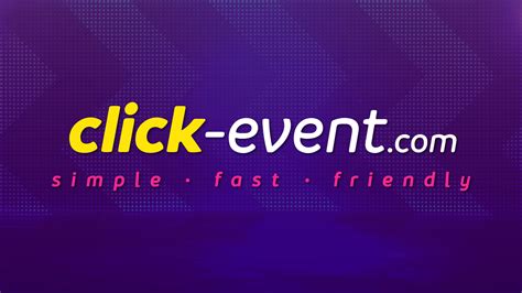 Click Event Create Event Simple Fast Friendly