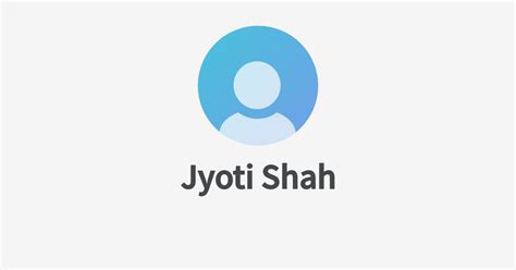 Jyoti Shahs Wantedly Profile