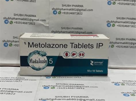 Metolazone Tablet 5mg At ₹ 500stripe Metoz In Nagpur Id 2853055336697