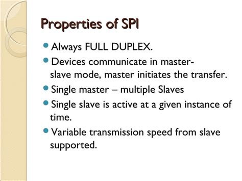 Spi Master Core Verification Ppt