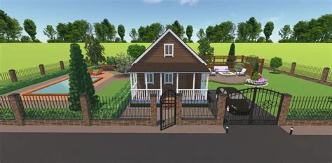 Планировка участка 10 соток правила схемы проекты