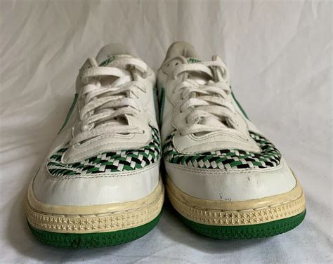 Rare Nike Low Legend Mens White Blackgreen Woven F Gem