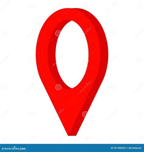 Map Marker Icon Vector Stock Illustration Illustration Of Place 291450562