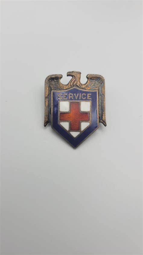 Vintage American Red Cross Gem