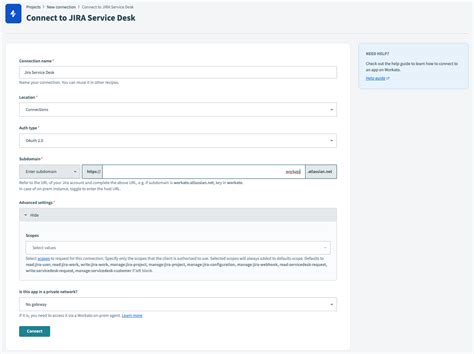 Workato Connectors Jira Service Desk Workato Docs