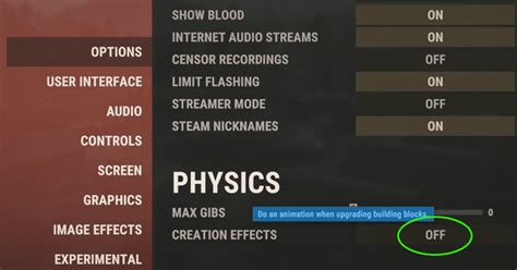 You Can Disable The New Upgrade Animations Rplayrust