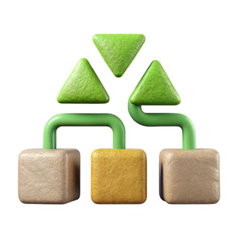 Extraordinary Minimalist Recycling Process Flowchart Isolated Cutout