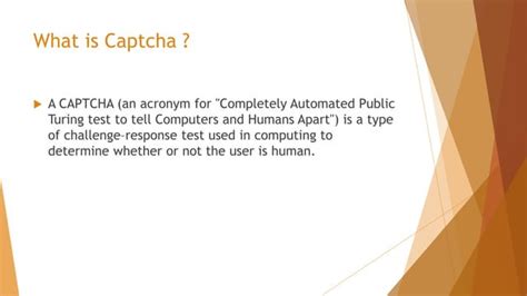 Python Project On Image Based Captcha Pptx Computing Technology Computing