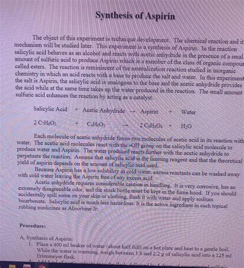 Solved Whats The Purpose Of The Lab Hypothesis Prediction