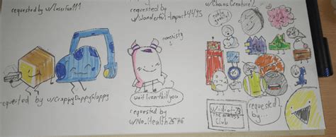 I Drew Your Requests Ddd Keep Requesting Rbattlefordreamisland