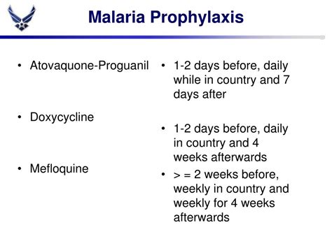 What Is Prophylaxis Of Malaria At Derek Herrman Blog