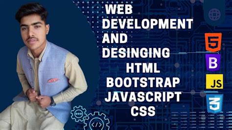 Be Your Front End Web Developer Using Html Css Bootstrap By Adnan038
