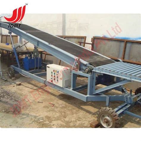 Stainless Steel Bag Loading And Unloading Belt Conveyor Capacity Kg Per Feet At