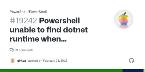 Powershell Unable To Find Dotnet Runtime When Dotnetroot Is Set On