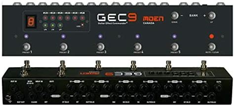 Amazon Com Moen GEC 9 V2 Guitar Effects Routing System Looper Pedal Switcher Musical