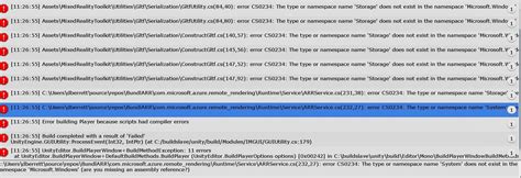 Mrtk Script Compilation Errors When Microsoftwindowsmixedreality