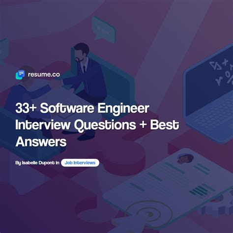 33 Software Engineer Interview Questions Best Answers