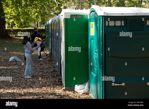 People Queue And Wait For The Lying In State To Pay Their Respects To
