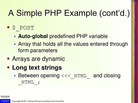 Web Database Programming Using Php Ppt Download