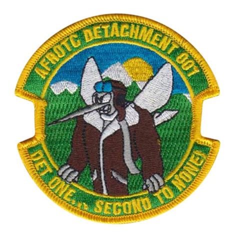 Afrotc Det 001 Uaa Patch Air Force Reserve Officer Training Corps Det