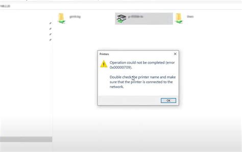 Fixed Printer Error 0x00000709 Operation Could Not Be Completed Sas Techvision