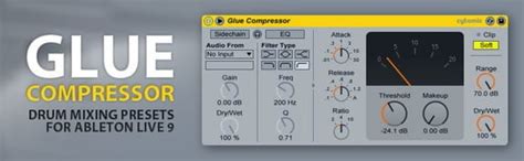 Minimal System Glue Compressor Presets For Ableton Live 9
