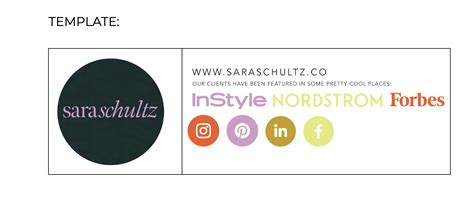 How To Create An Email Signature In Gmail Hey Sara Schultz