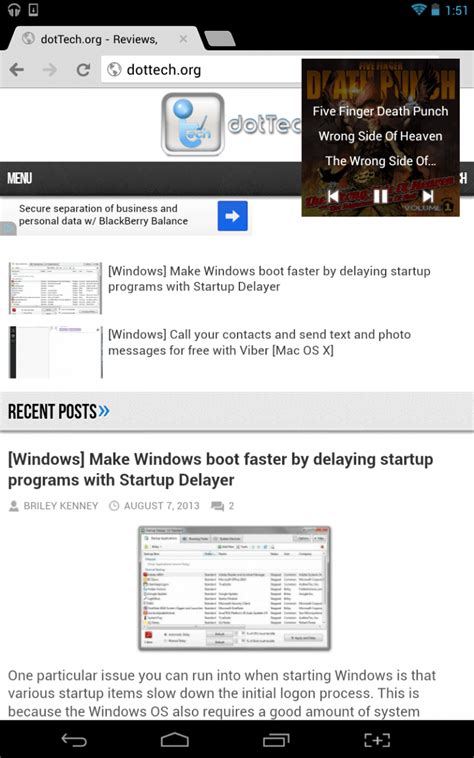Android Access Media Controls From Anywhere With Floating Music